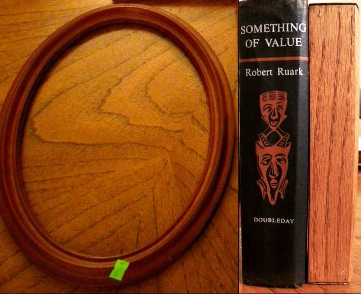 RePurpose Old Frames and a Book Into Two Stunning Gifts - HomeJelly