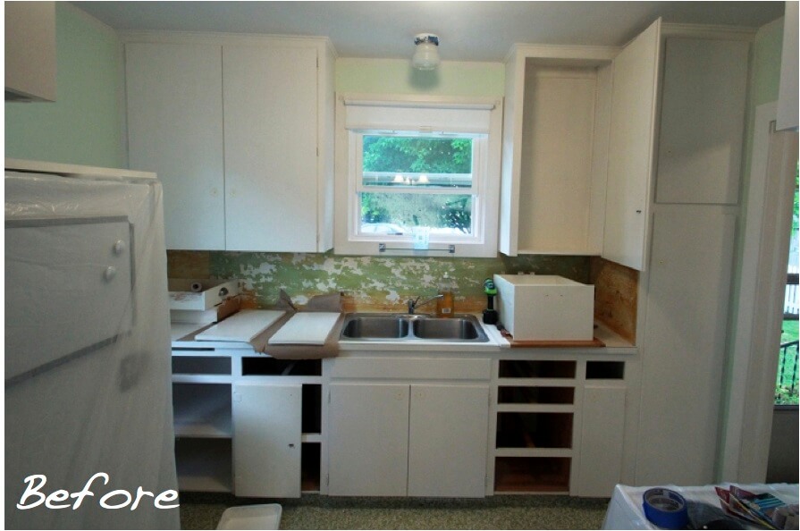 Small Kitchen Renovation Makes Big Impact - HomeJelly