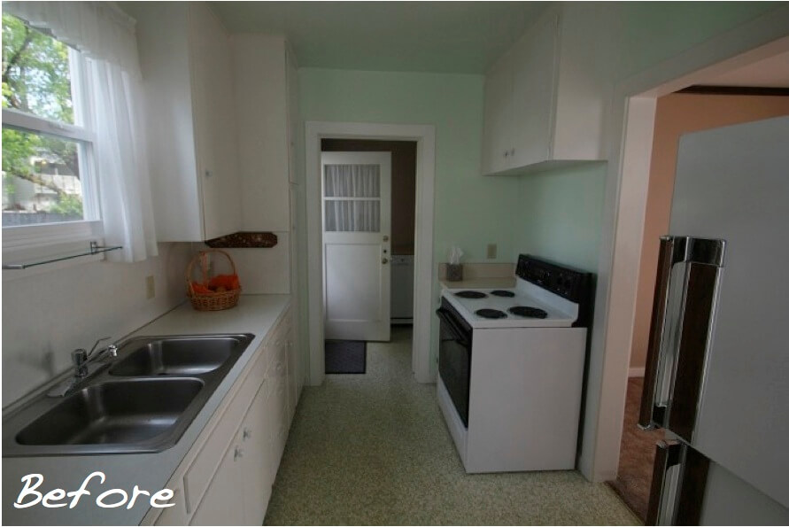 Small Kitchen Renovation Makes Big Impact - HomeJelly