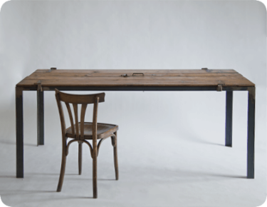 Shutter Doors Now Convertible Table Desk - HomeJelly