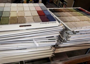 Repurposed Carpet Sample Welcome Mat - HomeJelly