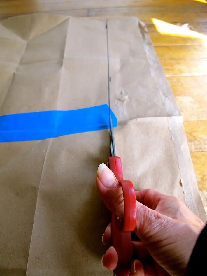 How To Make A Halloween Paper Bag Door Monster : HomeJelly