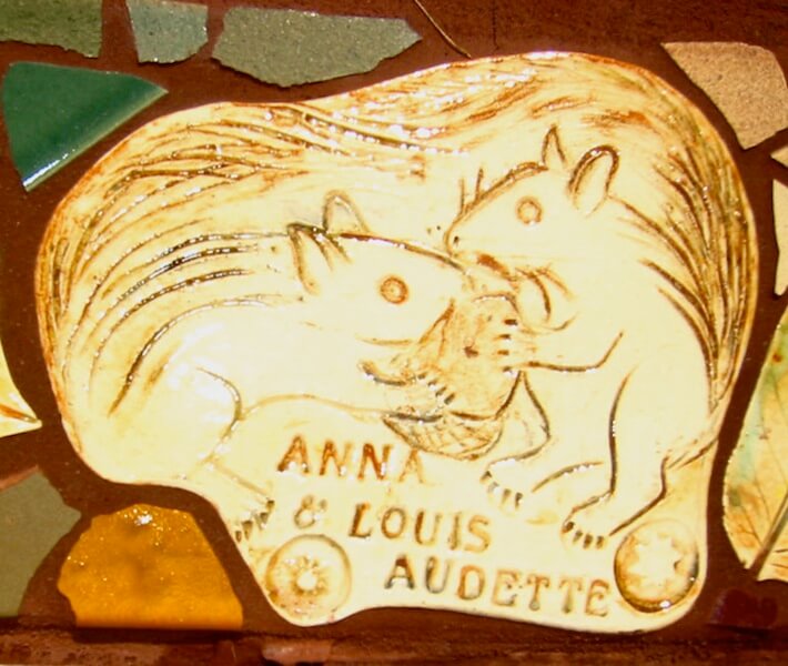 Staircase Shows Off Its Mosaic Tile Legacy - HomeJelly