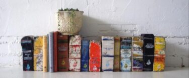Repurposed Bricks Make Beautiful Books - HomeJelly