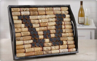 Wine Corks Repurposed Into Vintage Menu Board - HomeJelly