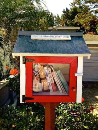 A Little Free Library Opens In Manhattan Beach - HomeJelly