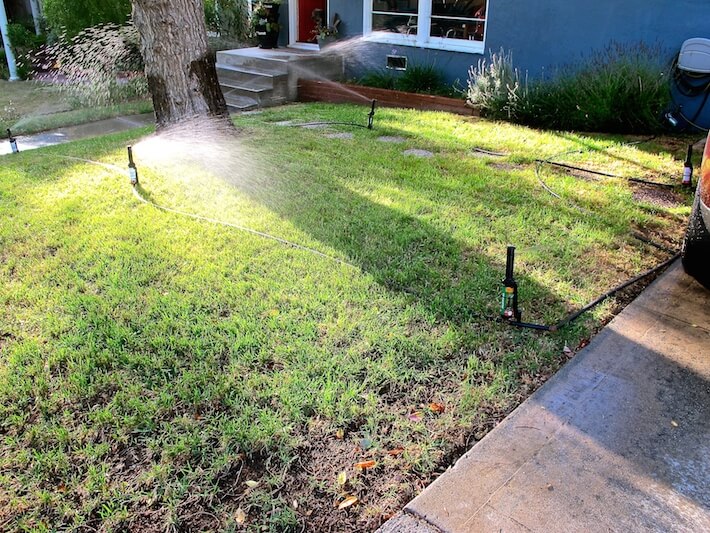 Spigot Sprinkler System Is So Super! - HomeJelly