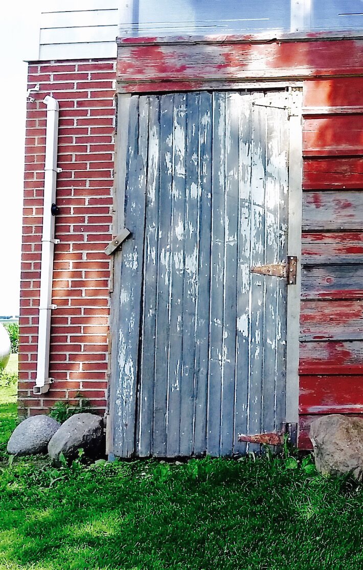 100+ Year Old Barn Wood Repurposed Into a New Garden Shed - HomeJelly