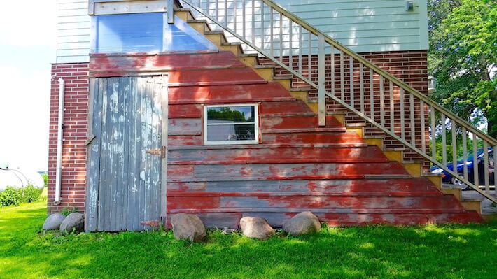 100+ Year Old Barn Wood Repurposed Into a New Garden Shed - HomeJelly
