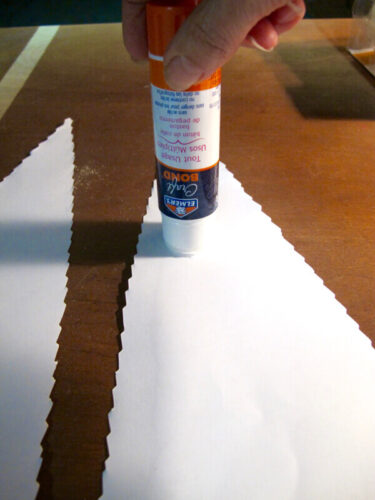 Upcycle Wrapping Paper Scraps Into Winter Wonderland Paper Trees ...